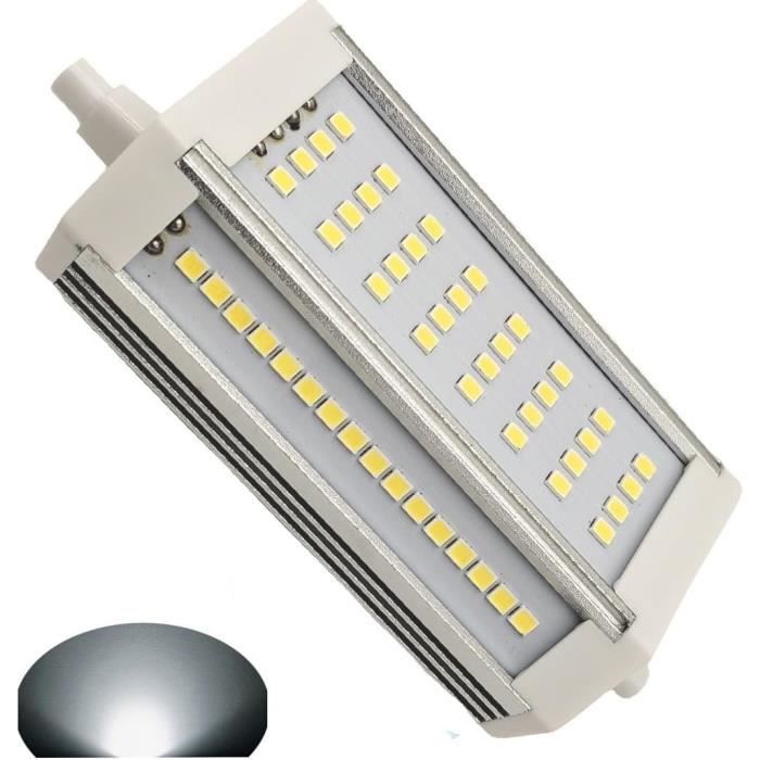 R7S LED 118mm 30W Dimmable Ampoule DayLight 6000k AC 220V 3000LM Double ...