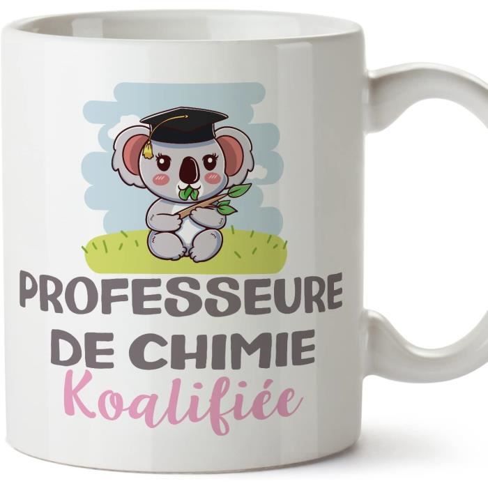 Tasses Pour Professeure De Chimie - En Français - Cadeau Original Femme ...