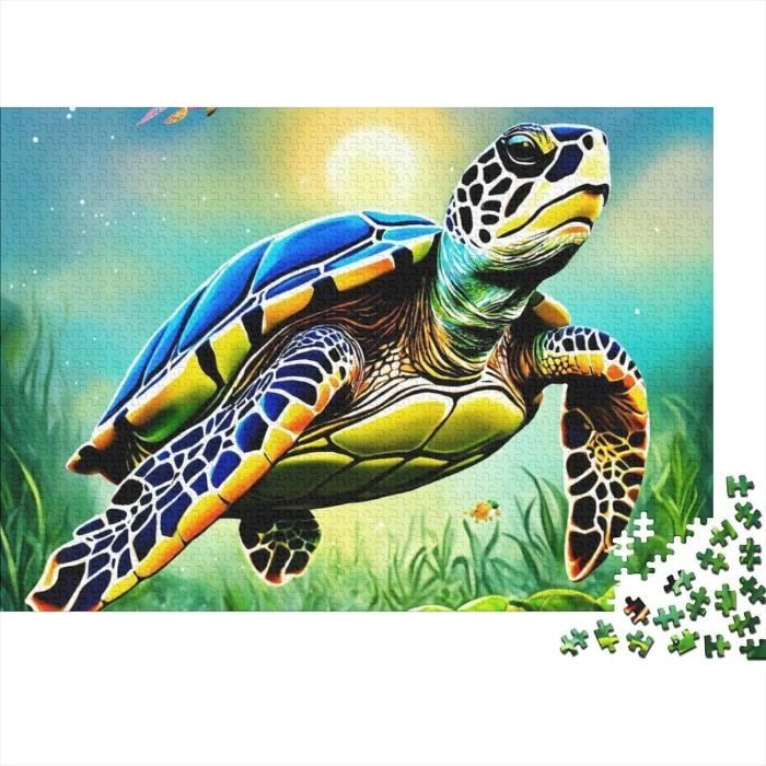 Animaux Marins Puzzles Pour Adolescents Adultes 300 Pieces Dessin Animé ...
