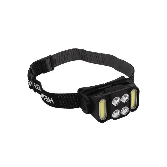 Fydun Lampe frontale Phare K362 COB Projecteur Léger USB Rechargeable Inductif Phare pour Vélo ...