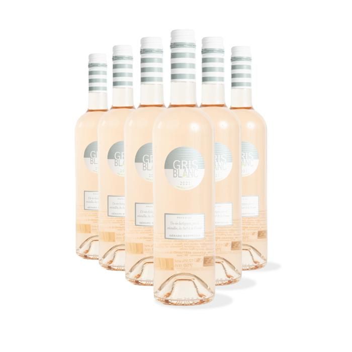 Gris Blanc 2025 vin rosé bio à vis Lot 6 Bouteilles 75cl - La cave ...