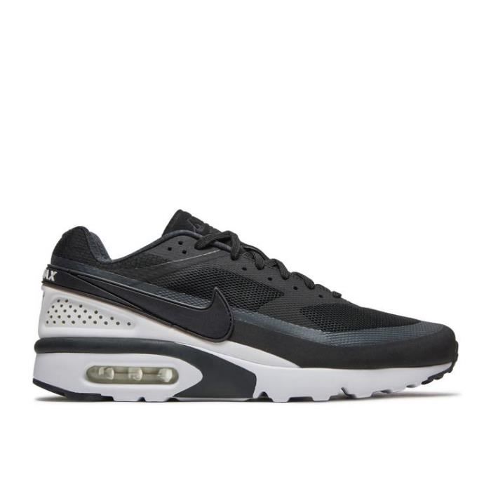BASKETS AIRX MAX BW ULTRA BLACK 819475 001 CHAUSSURES D ATHLETISM Homme ...