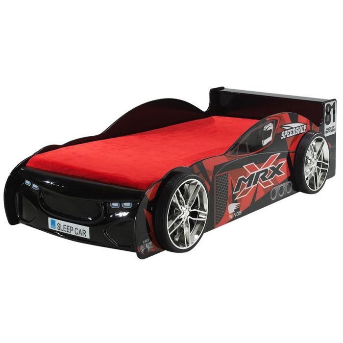 Lit Enfant Voiture "mrx" Noir - Paris Prix - Cdiscount Maison