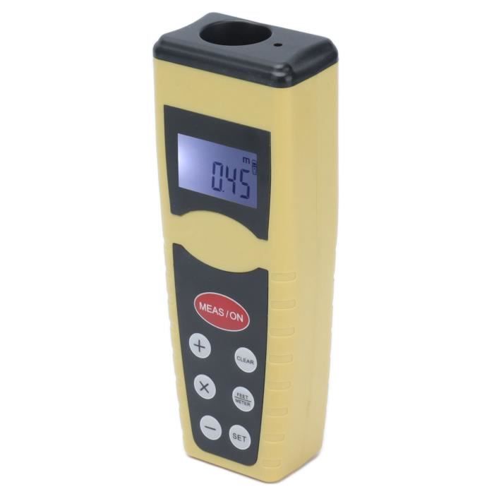 Qiilu Mètre de distance CP‑3000 Télémètre à Ultrasons Télémètre à Main ...