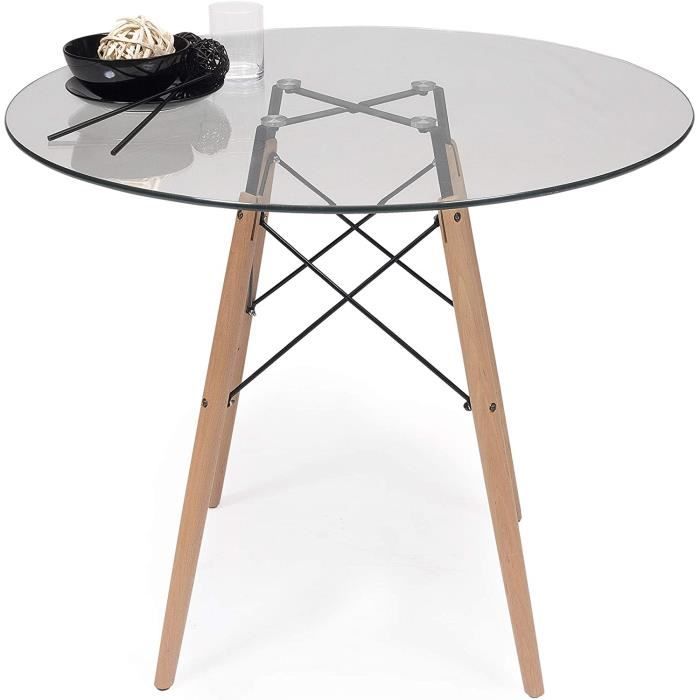 Homely table de cuisine ou salle à manger Ronde Tower Vintage sur en ...