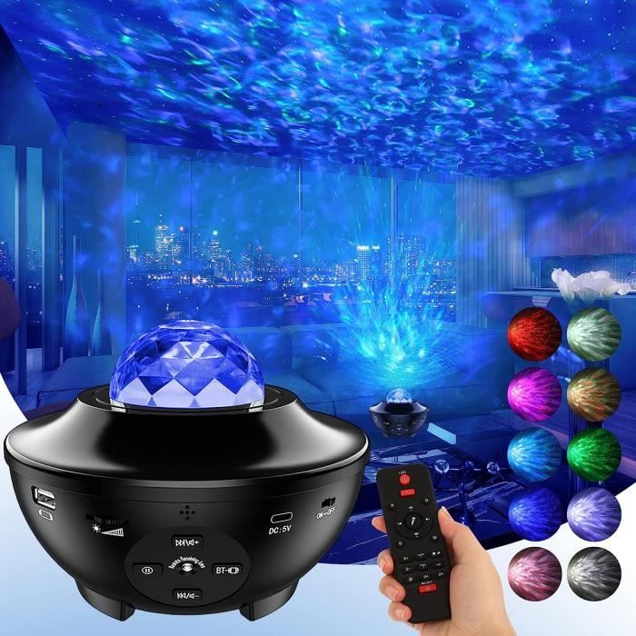 Projecteur Led Ciel Étoilé Star Galaxy Projector Light 21 Modes D ...