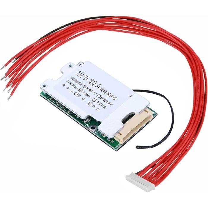 Carte De Protection De Batterie, Bms 36V 10S 30A Panneau De Protection ...