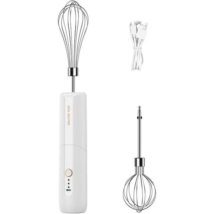 Batteur À Oeufs Électrique Mélangeur Mélangeur Mousseur À Café 3 ...