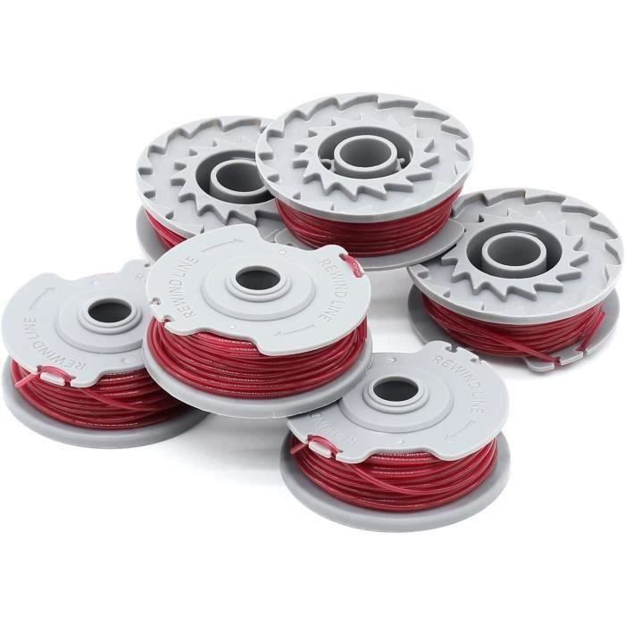 HX14359-Lot de 6 bobines de fil de rechange 5306-20 pour coupe-bordures Gardena Turbo Trimmer ...