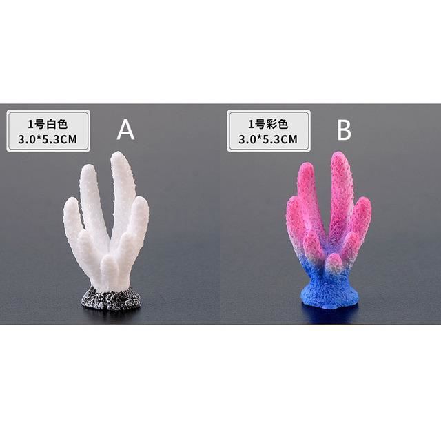 FOND DE DECOR,a1-Colour B--Corail artificiel coloré en résine pour l ...