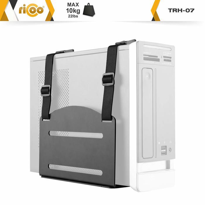 Support de tour PC - RICOO - TRH-07 - Acier noir - Capacité 10kg ...