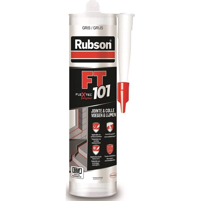 FT 101 Gris Mastic polymère de haute qualité Mastic étanche cartouche ...