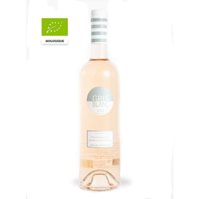 Gris Blanc 2025 vin rosé bio à vis Lot 6 Bouteilles 75cl - La cave ...