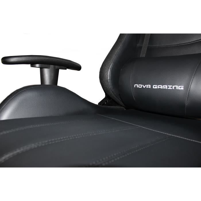 NOVA GAMING - Chaise Gaming PHENIX LED Siege baquet Ergonomique - Cdiscount Informatique