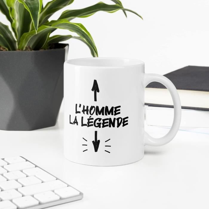 Mug Humour Homme Légende Tasse Message Drôle Sexy. Idée Cadeau Original ...