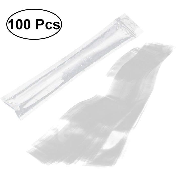100 Sachets Transparents Sans BPA pour Glaces Maison – Formes ...