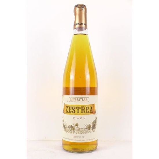 Murfatlar zestrea pinot gris (une bouteille de vin) moelleux 2013 ...