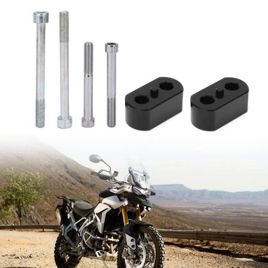 Dioche Élévateur de guidon Dioche Réhausseur de guidon Riser de Guidon de Moto Alliage d ...