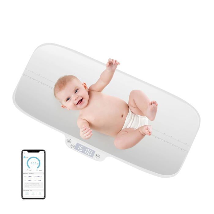 GOPLUS Pèse Bébé Numérique Charge 30KG-Balance Intelligente Bluetooth ...