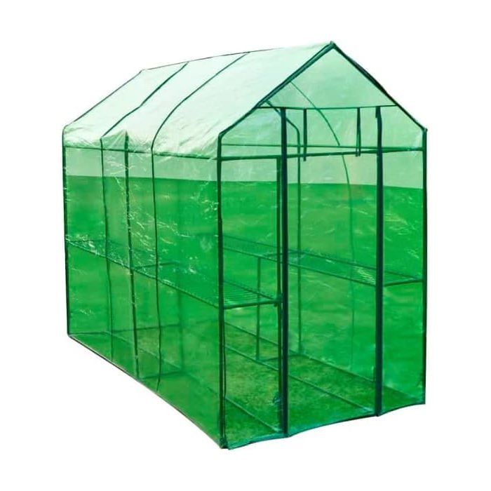 Serre Acier XL Serre d'Extérieur de Jardin Abri Plantes Maison ...