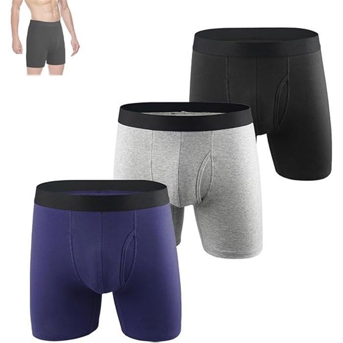 Boxer ultra-absorbant pour homme Incontinence Sous-vêtements ouverts -3 ...