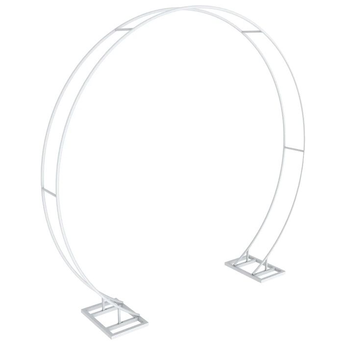 Arche de mariage en métal rond, construction en fer durable ...
