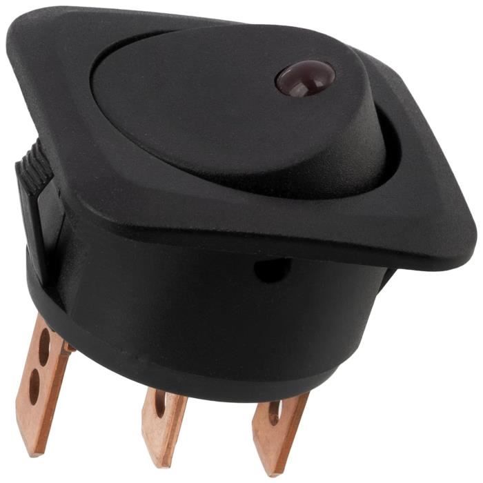 C10698 - Commutateur Interrupteur Bouton À Bascule Spst On-Off 10A 12V ...