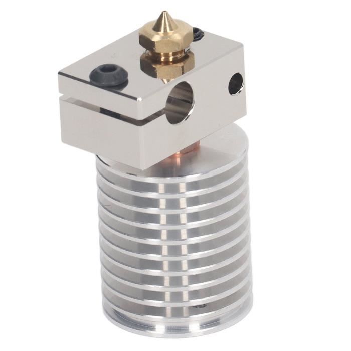 Cikonielf Kit d'imprimante 3D Hotend Kit de Mise à Niveau pour Imprimante 3D Hotend avec Buse en ...