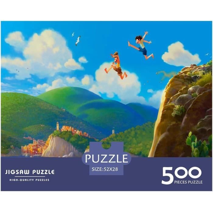 500 Pièces Luca Puzzles Pour Adultes Dessins Animés Films Puzzles En ...