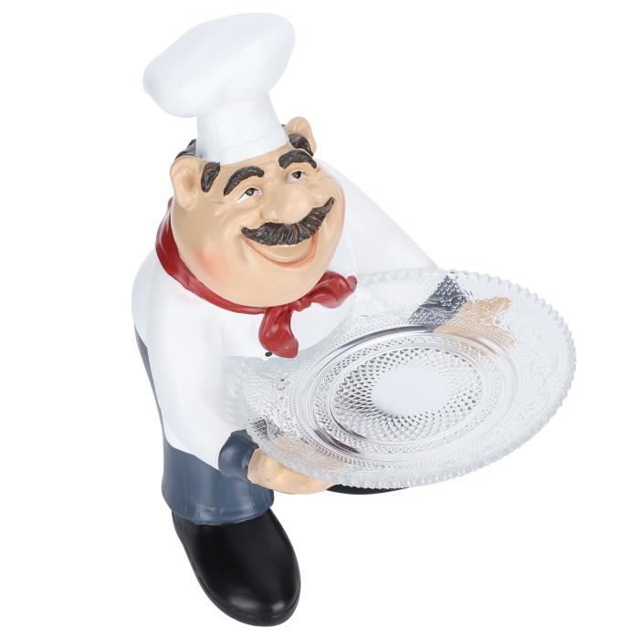 XIG Statue de plateau de noix de chef Chef Nut Plateau Statue ...