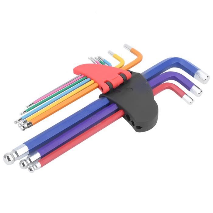 EJ.life clé hexagonale plate Type allongé Jeu de clés hexagonales à ...