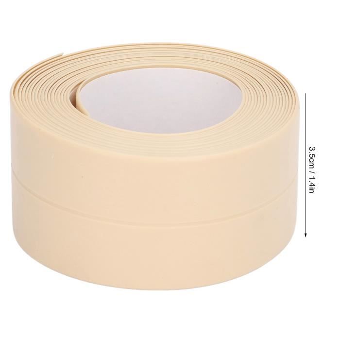 4 pièces bande de mastic de cuisine PVC étanche ruban d'étanchéité auto ...