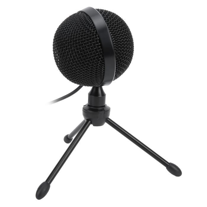 EJ.life micro omnidirectionnel Microphone à condensateur USB Karaoké ...