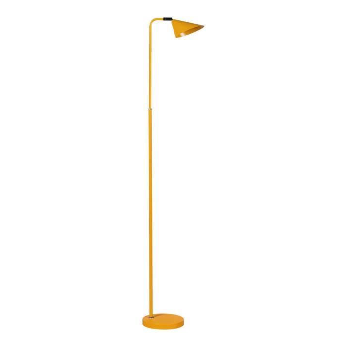 Lampadaire design en métal jaune 147 cm Eita Jaune - Cdiscount Maison