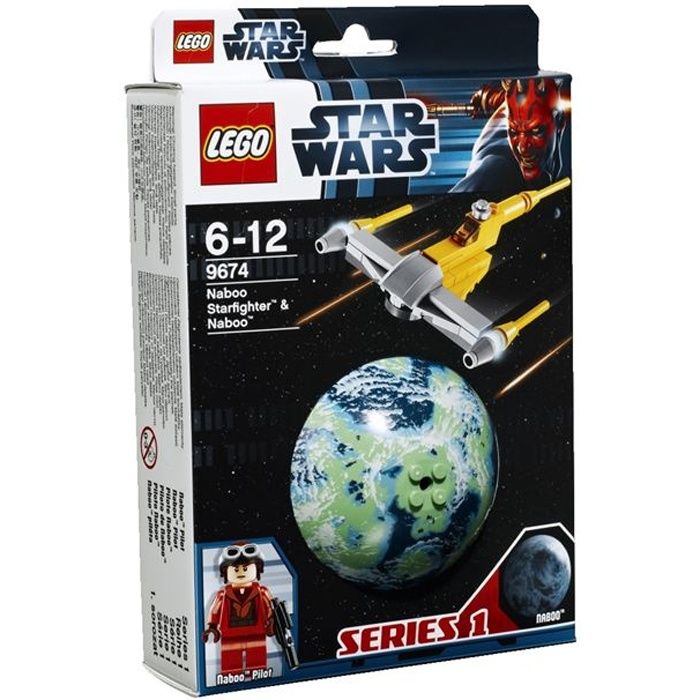 Lego Star Wars - Naboo Starfighter & Naboot - Jeu de construction ...