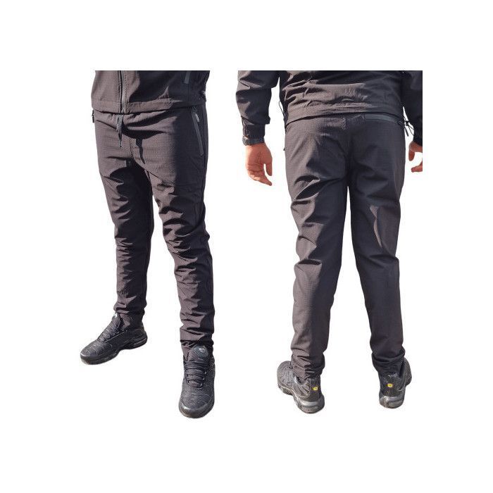 Bas de survêtement - Helvetica - 16COMET - Noir - Confortable ...