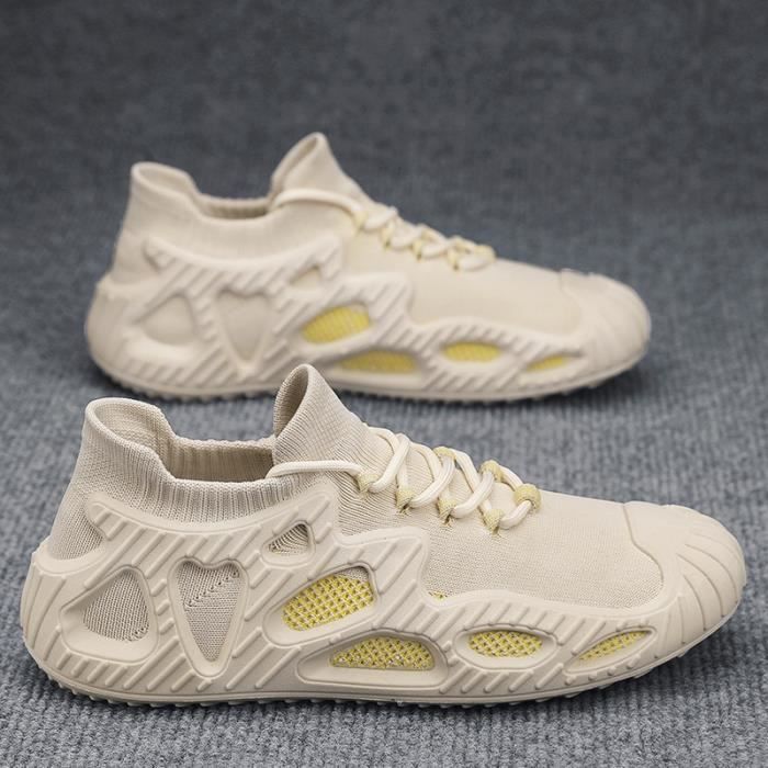 Baskets Homme Sport Extérieur Confort Aération Doux - AIEVIS - Bicolore ...