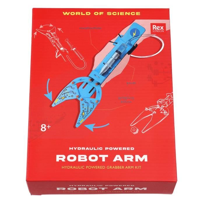 Kit de bricolage - REX LONDON - Bras de robot hydraulique - Bleu - A ...