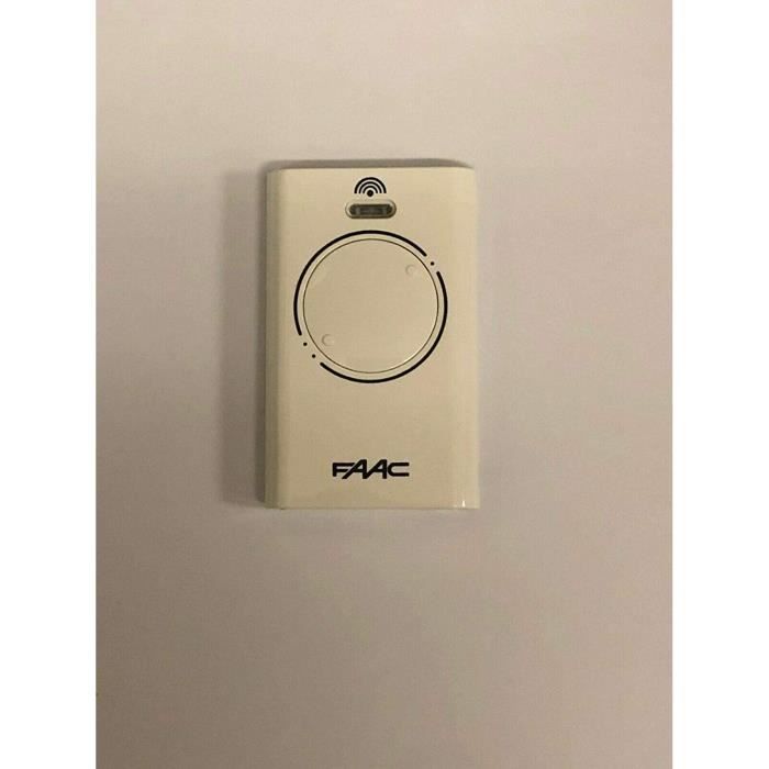 Télécommande Faac XT2 868SLH - Fréquence 868 MHz - 2 canaux28 - Cdiscount Bricolage