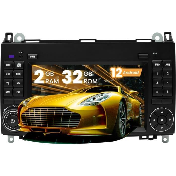 Autoradio Android 12 Pour Benz B200,Classe B, W245, B170, W639, A180 ...