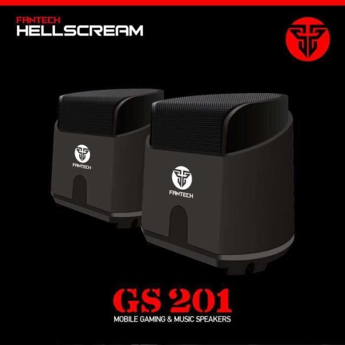 CS-05019-haut parleur multimédia avec caisson de basses GS201. avec câble USB. Mini haut parleur ...