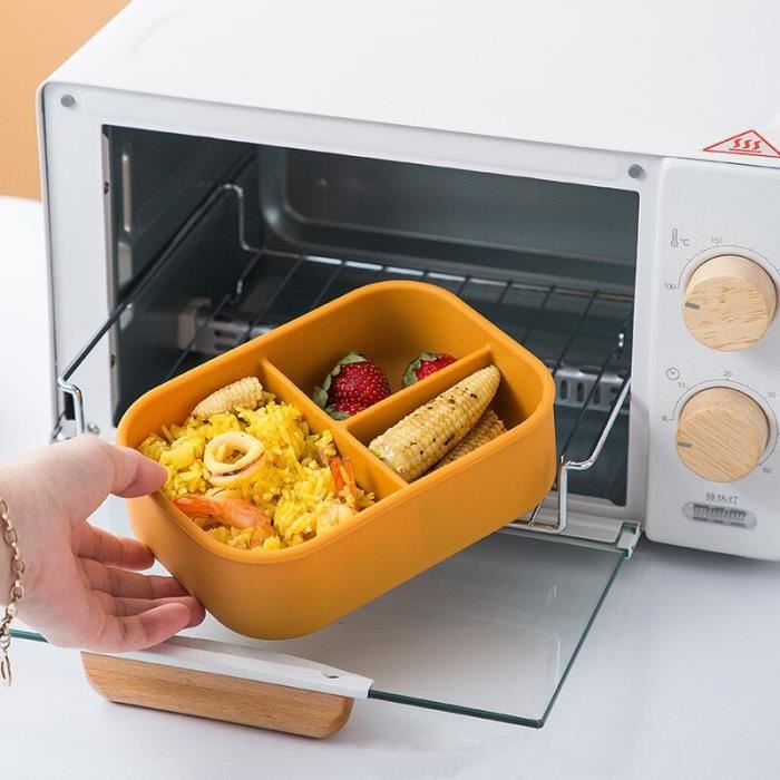 LUNCH BOX - BOITE A REPAS,Green-China--Boîte à déjeuner en Silicone ...