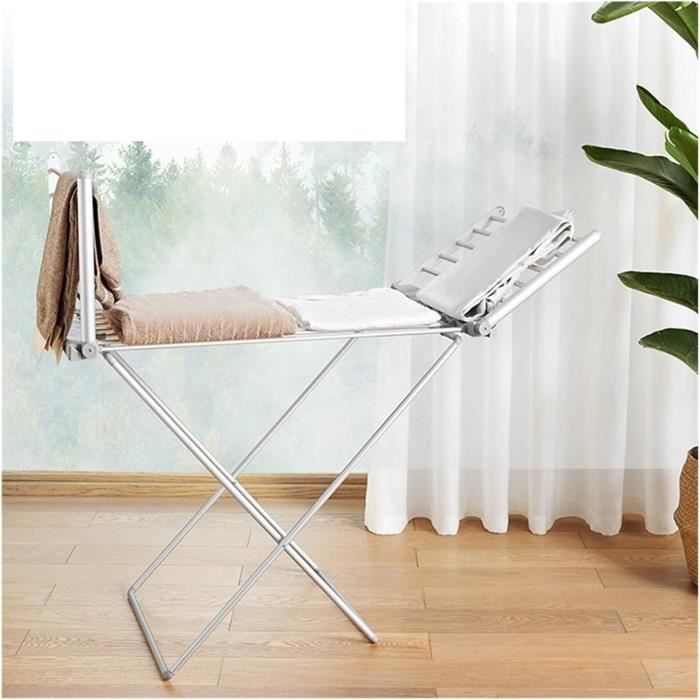 Ehskzjh Séchoir À Linge Chauffant Étendoir Électrique Séchage Au Sol ...