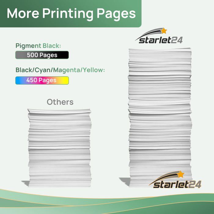 10x T1285 Cartouche Compatibles avec Epson T1281 T1282 T1283 pour ...