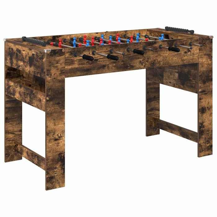 Table de Foosball Chêne fumé 125 x 60,5 x 80 cm- MOTHINESSTO ...