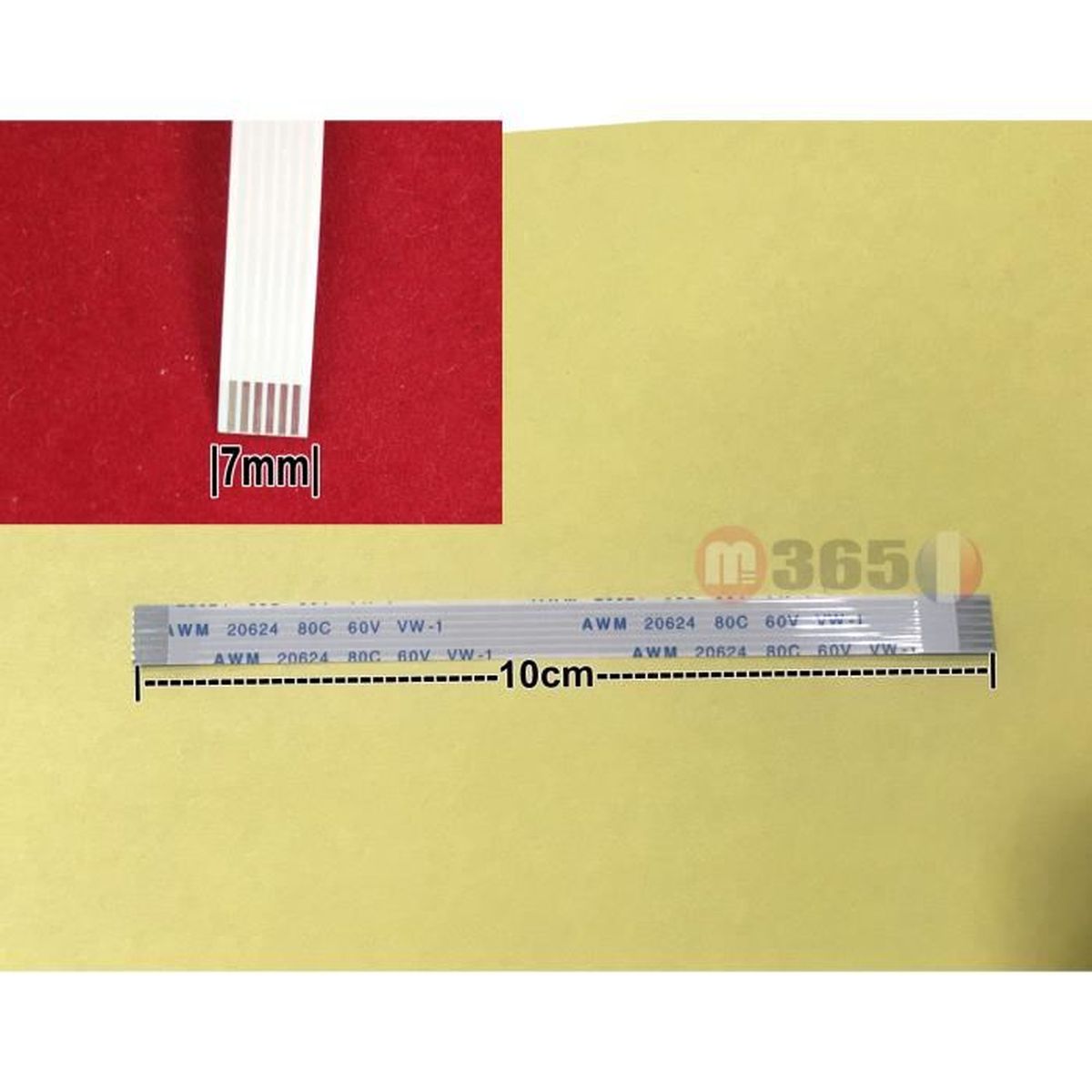 NAPPE 6 pins universel nappe standard 10cm 0.7cm nappe pc ordinateur ...