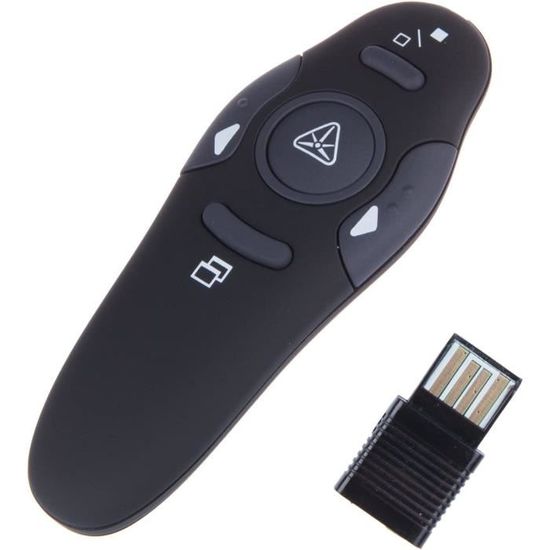 LIWI-Présentateur sans Fil, Présentateur de présentation USB 2,4 GHz ...