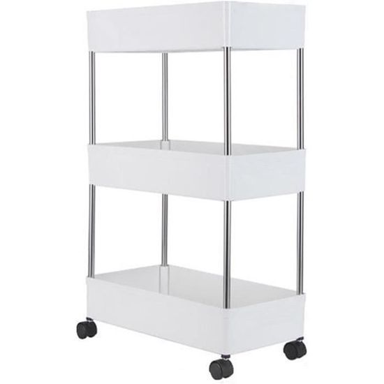 Chariot Roulant à 3 Niveaux | Chariot Roulant Mince à 3 Niveaux ...