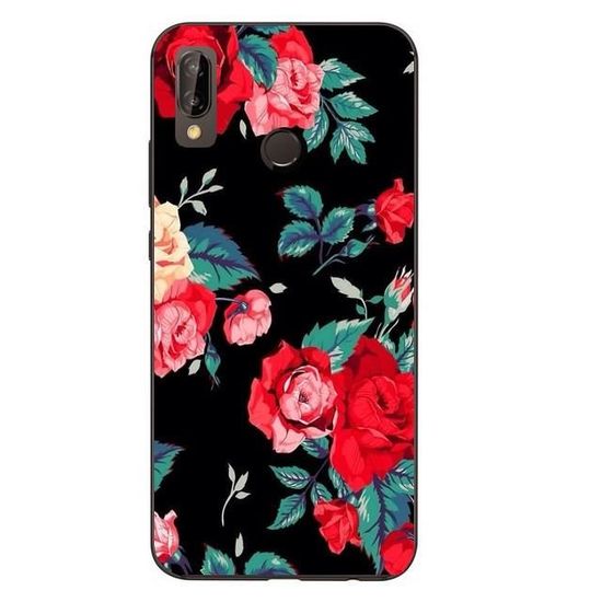 Coque Redmi Note 7 Fleur Rose Rouge vintage - Cdiscount Téléphonie