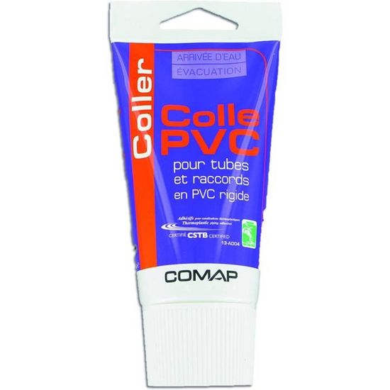 Tube Colle PVC pour tubes en PVC 125ml - ACS[253] - Cdiscount Bricolage